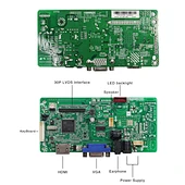 Lvds 40 Pin Lcd Controller Board Usb Power Hdmi Driver Board For Laptop Screen